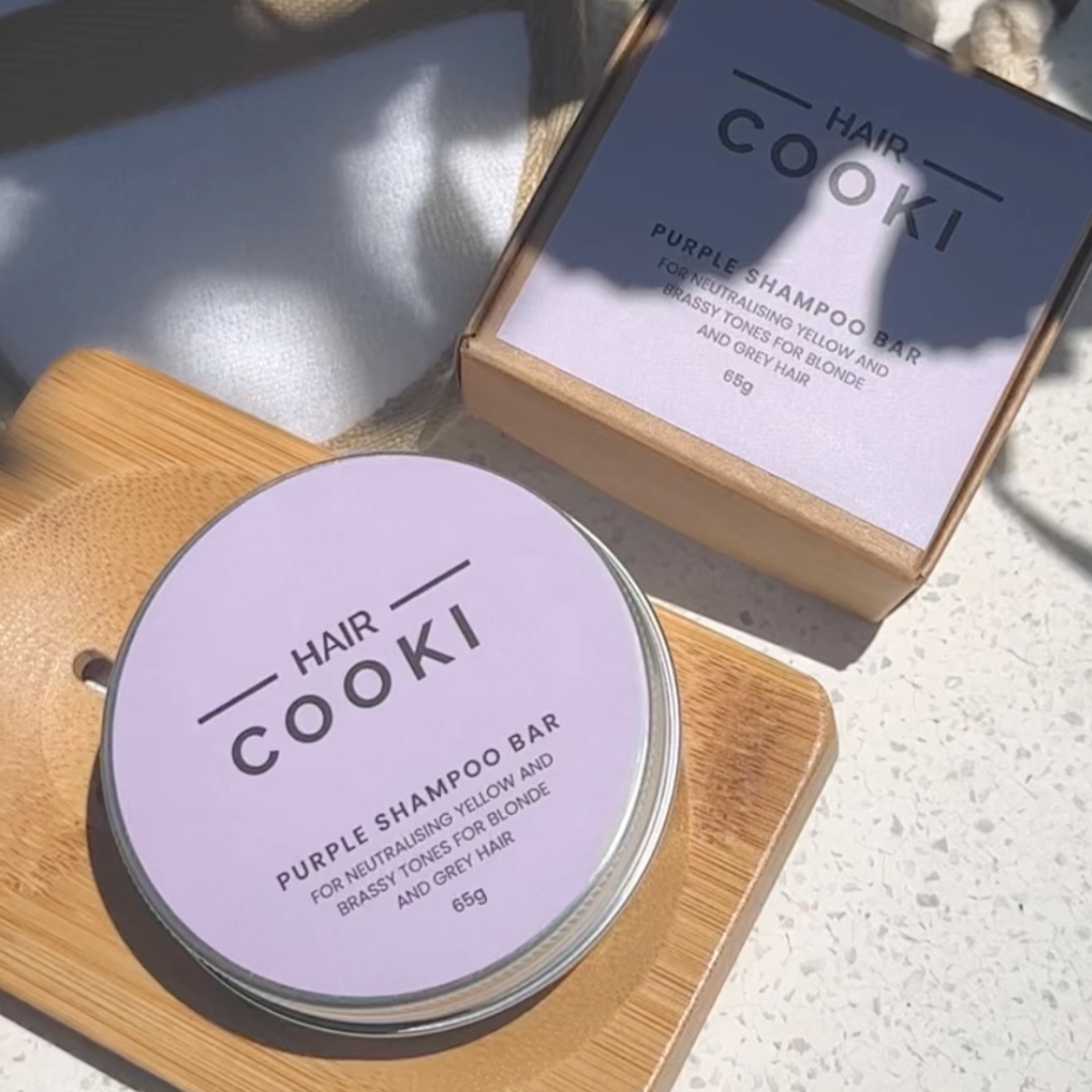 Purple Shampoo Bar | Best Natural Shampoo Australia – Hair Cooki